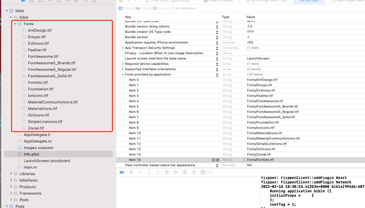 react-native-vector-icons 安装使用 | enochjs